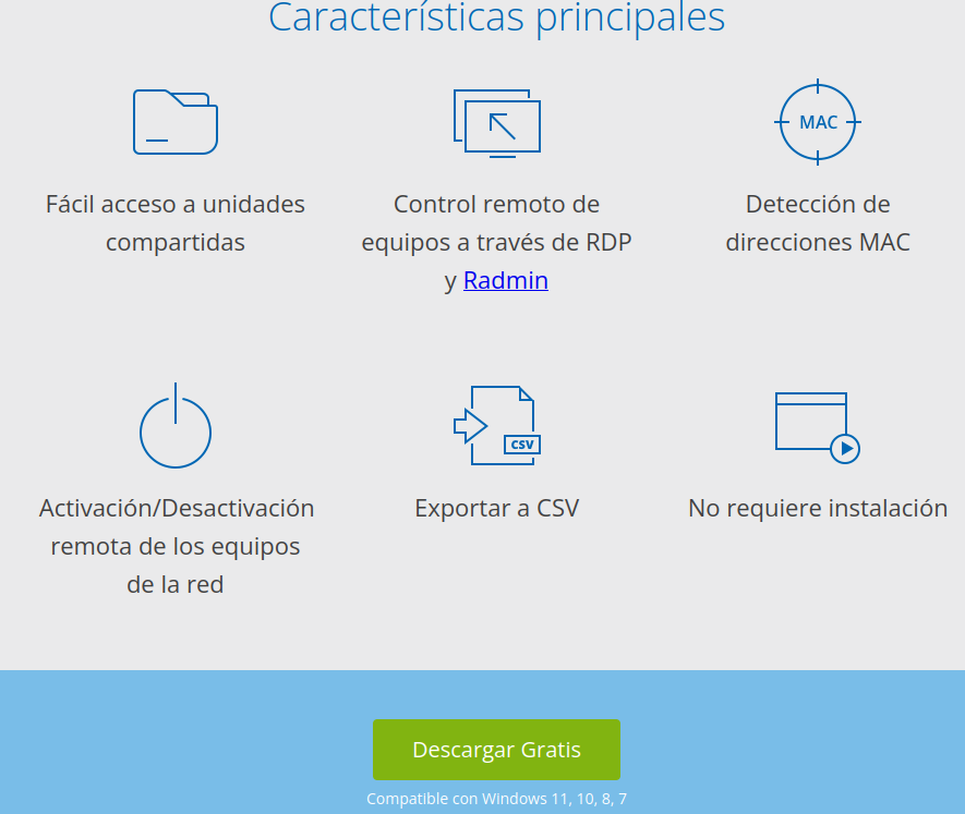 Herramientas de Redes: SOFTWARE : Advanced IP Scanner | Aula Virtual